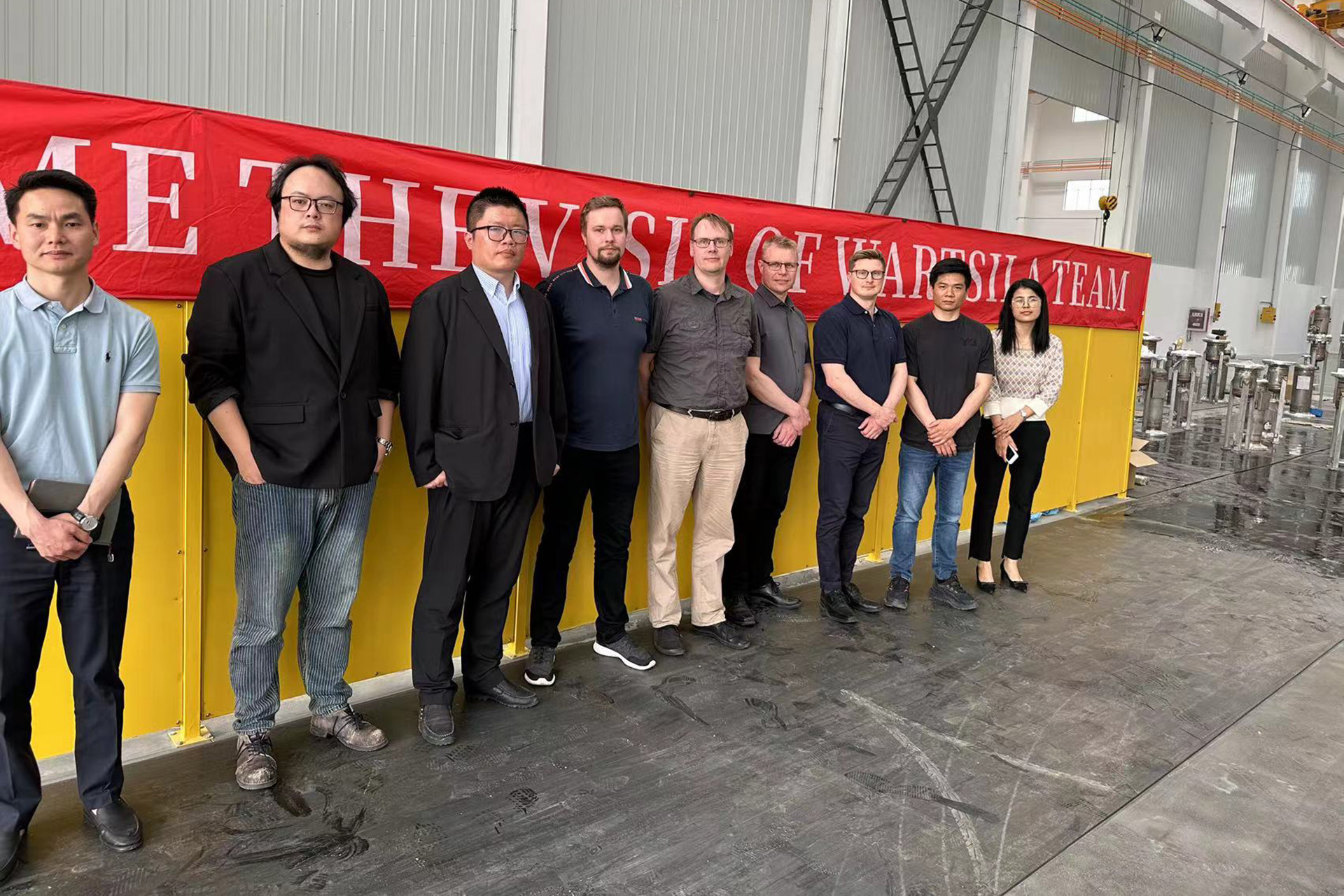 Wärtsilä Finland Division Visits INOCO-伊诺特（江苏）绿能科技有限公司